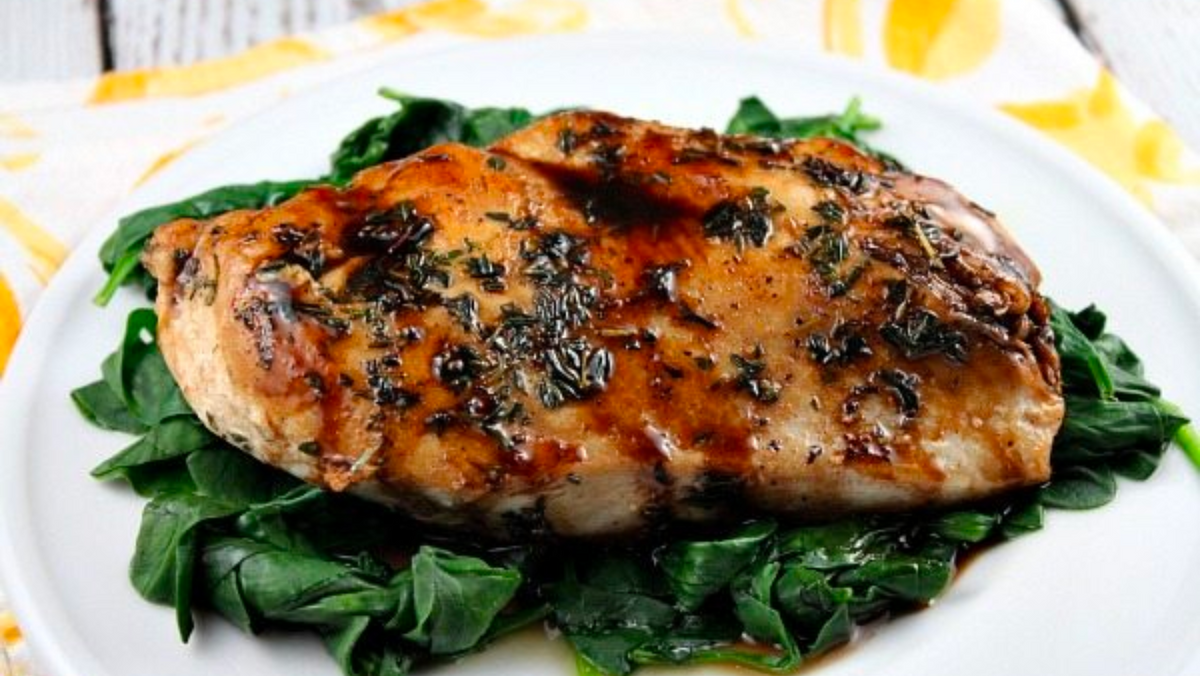 Balsamic Glazed Chicken – Della Terra Oils